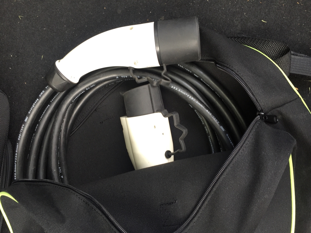 ev case with Type 1 - Type 2 cable | EV Charging Cables