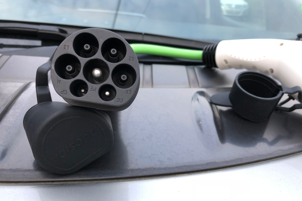 Type 2 - Type 1 Adapter - EV Charging Cables